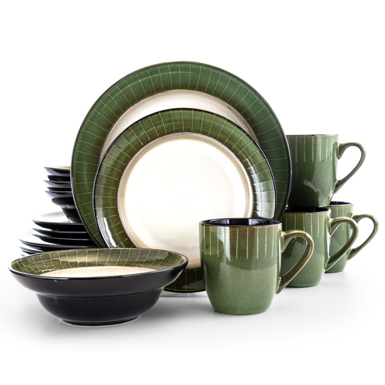 World Menagerie Reddick Stoneware Dinnerware - Set of 16 & Reviews ... World Menagerie Reddick Stoneware Dinnerware - Set of 16 & Reviews ...